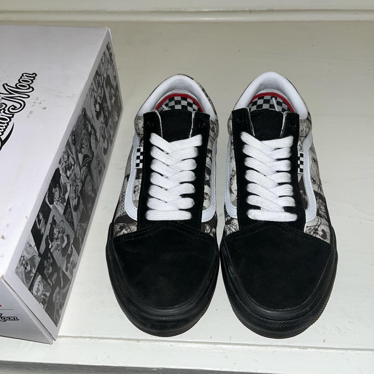 Vans limited edition Sailor Moon collab. Skate old... - Depop
