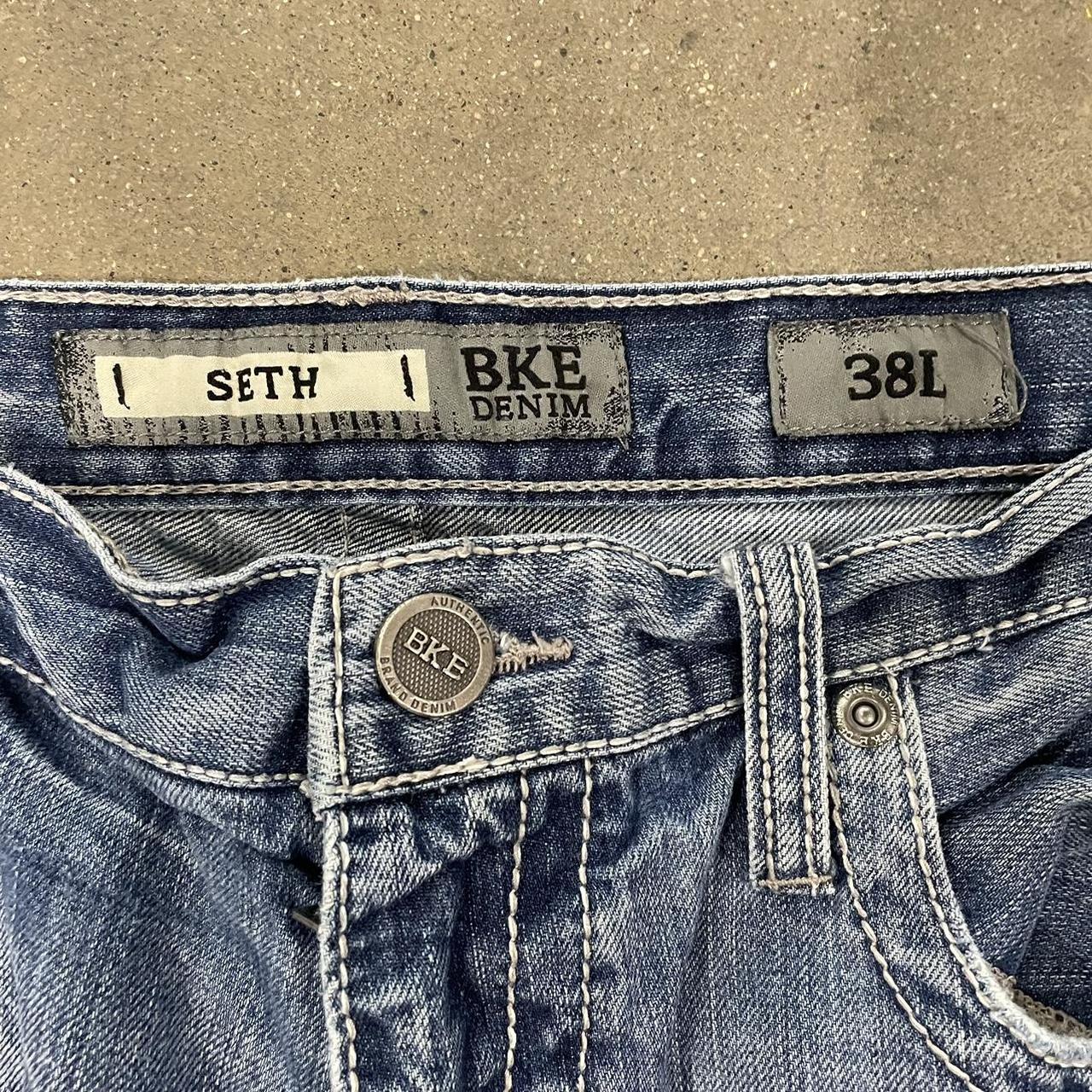 southpole style BKE denim Seth jeans size 38 baggy... - Depop