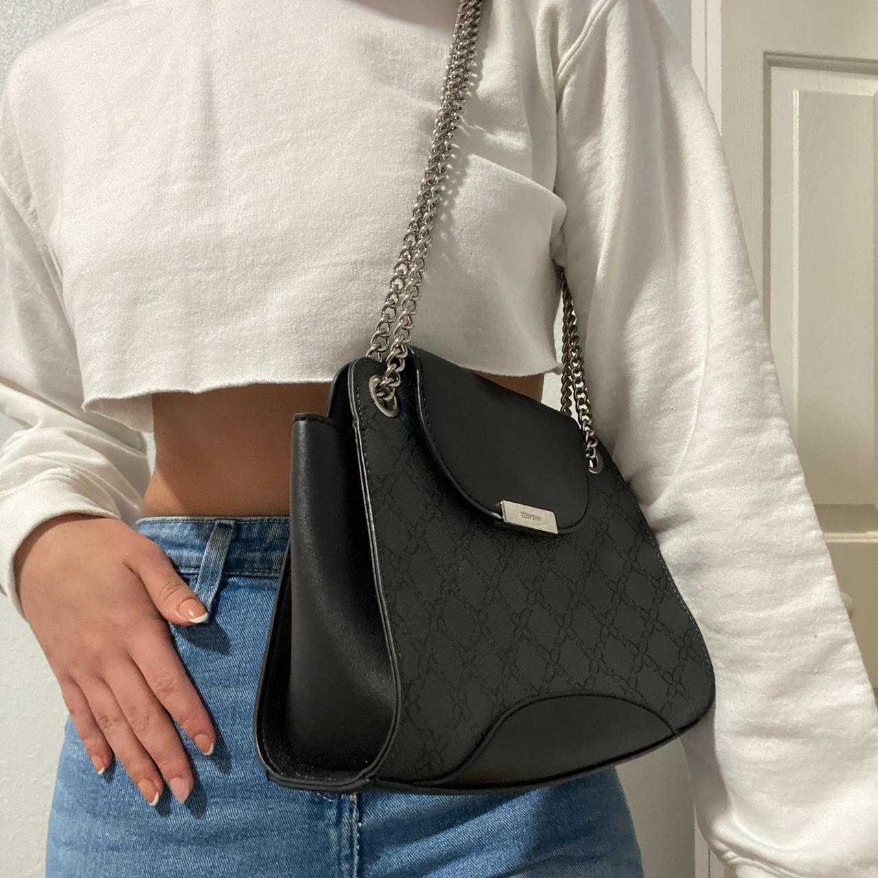 Black Going Out Bag. Adjustable length. Barely... - Depop