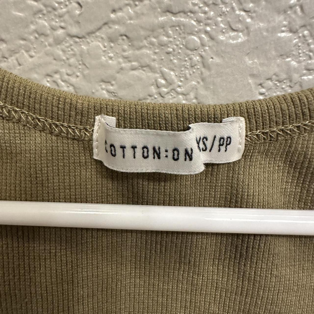 Olive green tank from cotton on - Depop