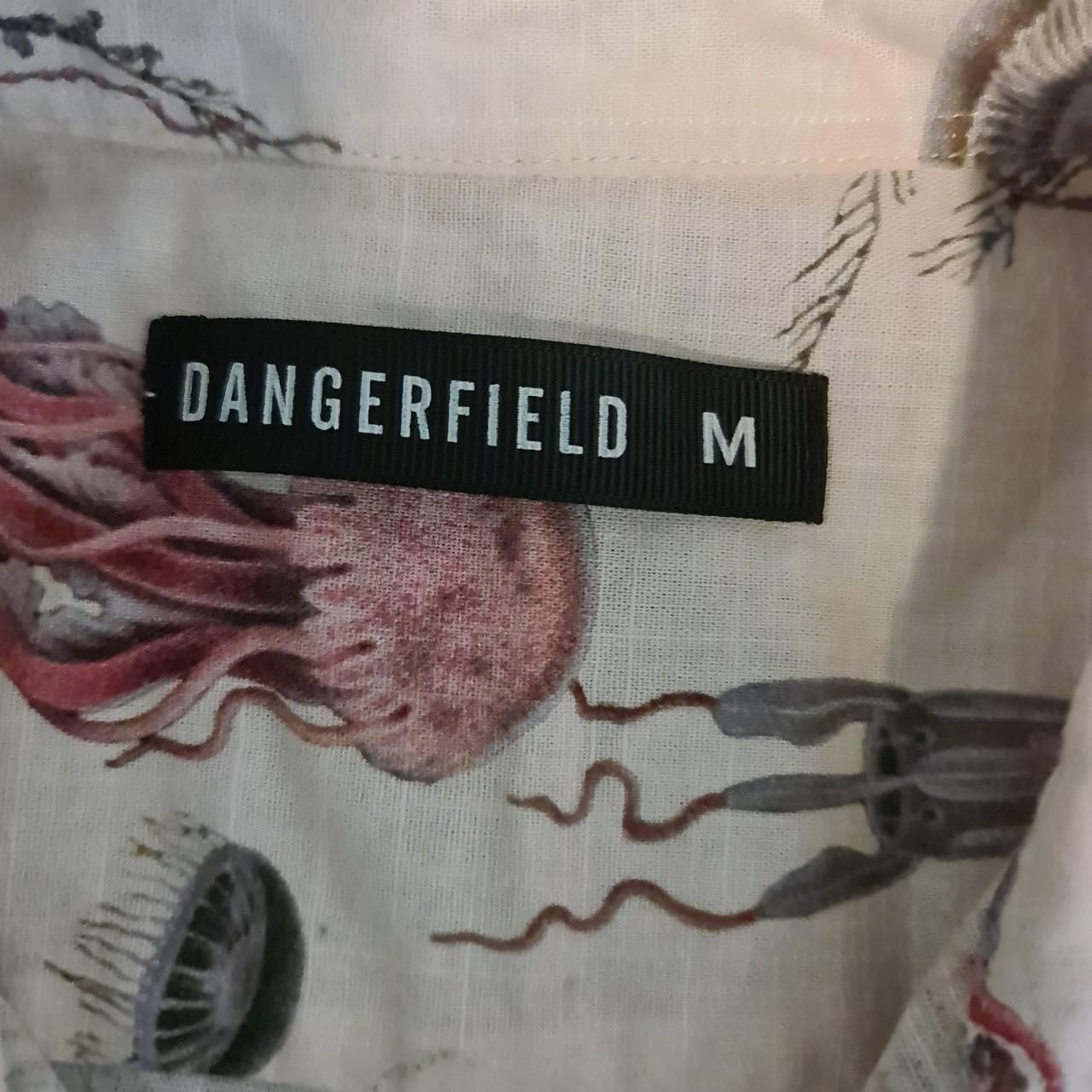 Dangerfield Jellyfish Button up Size M Worn 2 - 3... - Depop