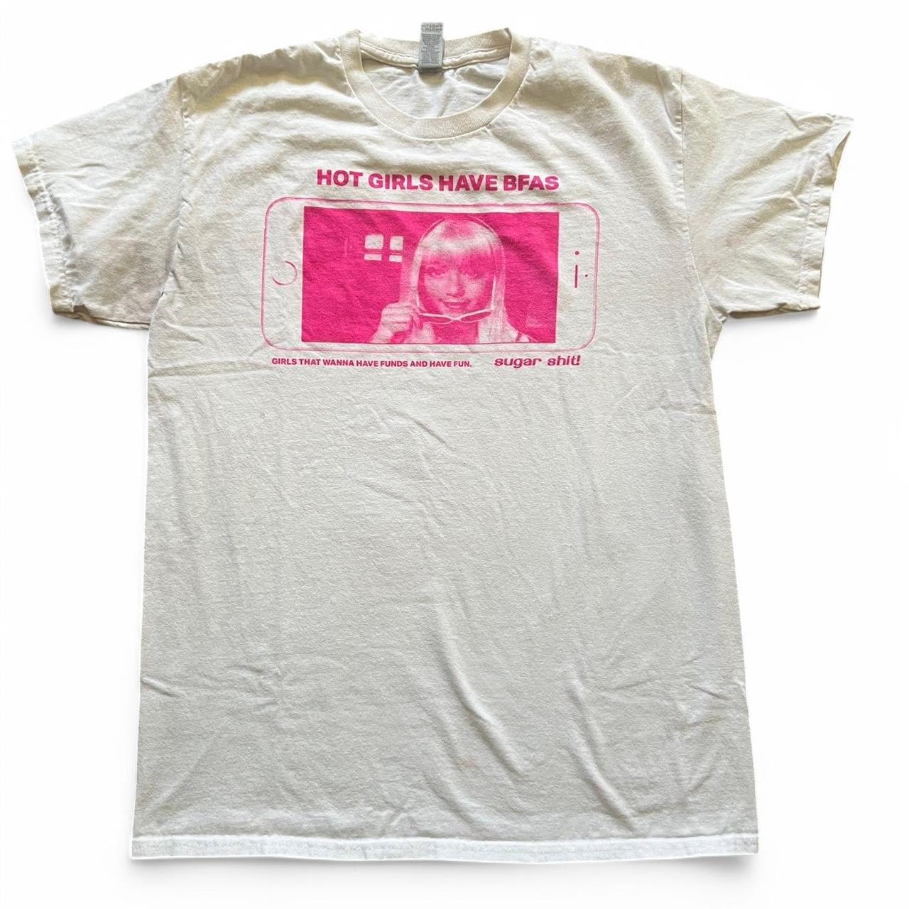 White Hot Girls Have BFAS tee #girlfriends... | Depop