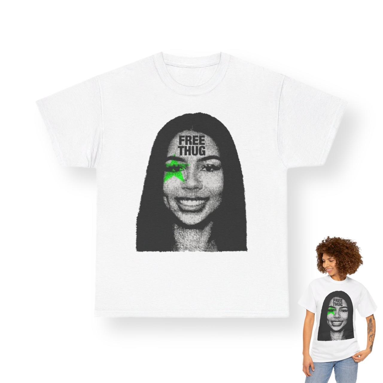 mariah the scientist free thug graphic tee ( not... - Depop