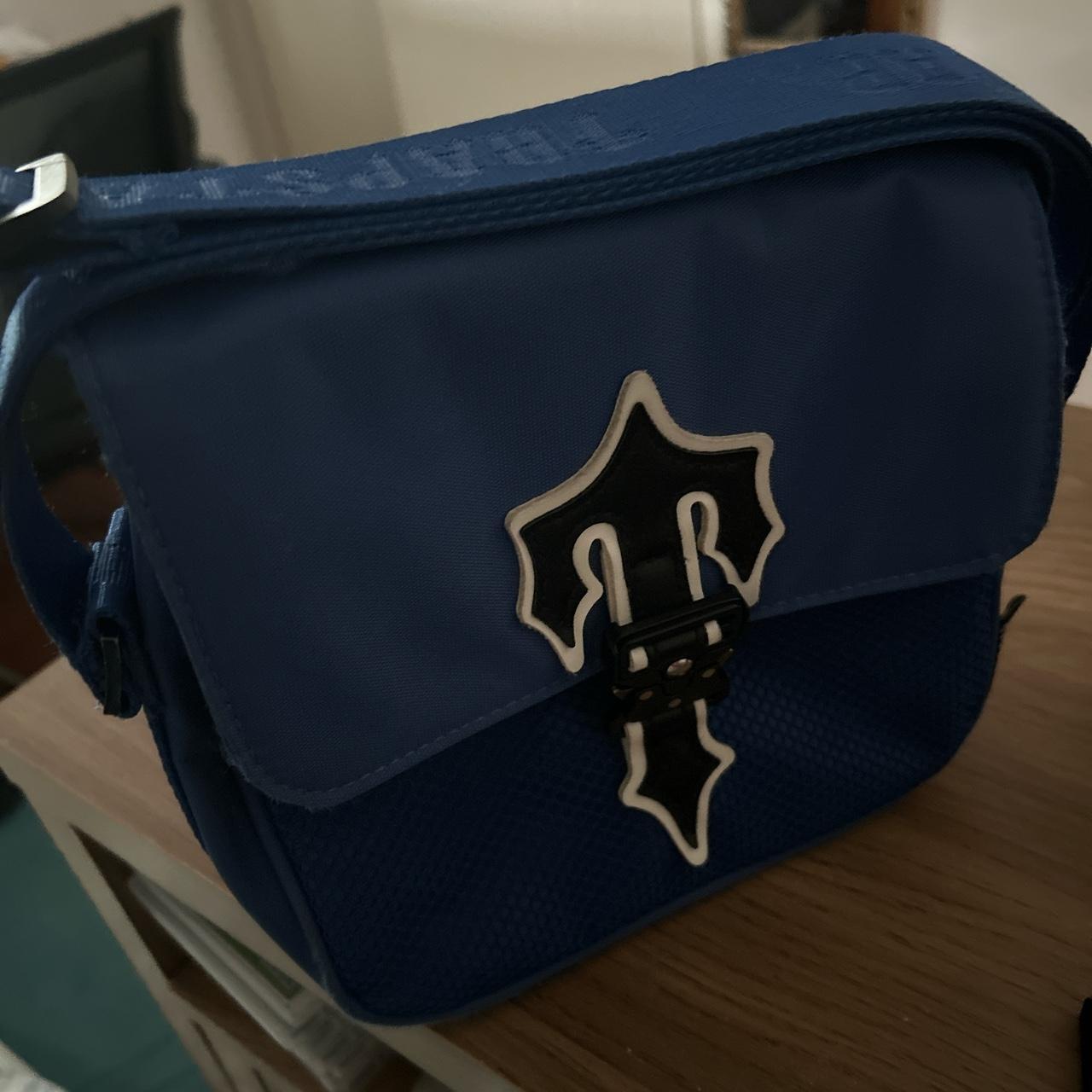 Trapstar Men's Blue Bag | Depop