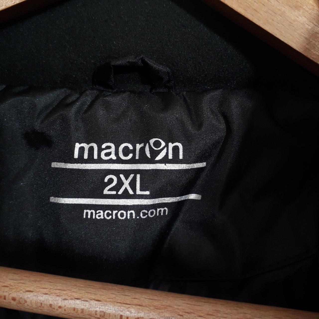 Macron FC Peterborough managers style coat size... - Depop