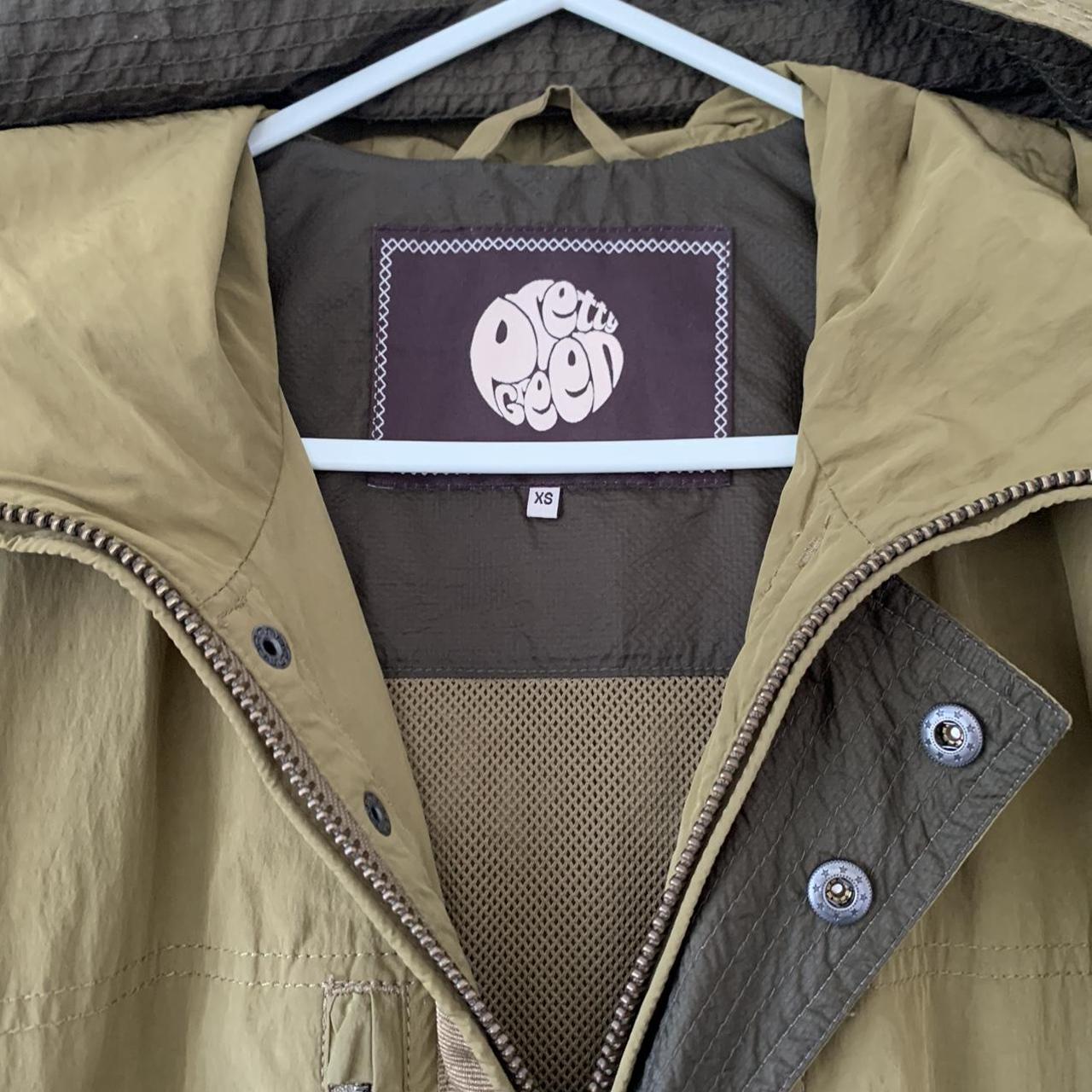 Pretty Green Cambrai Snorkal Parka. khaki Green. XS.... - Depop