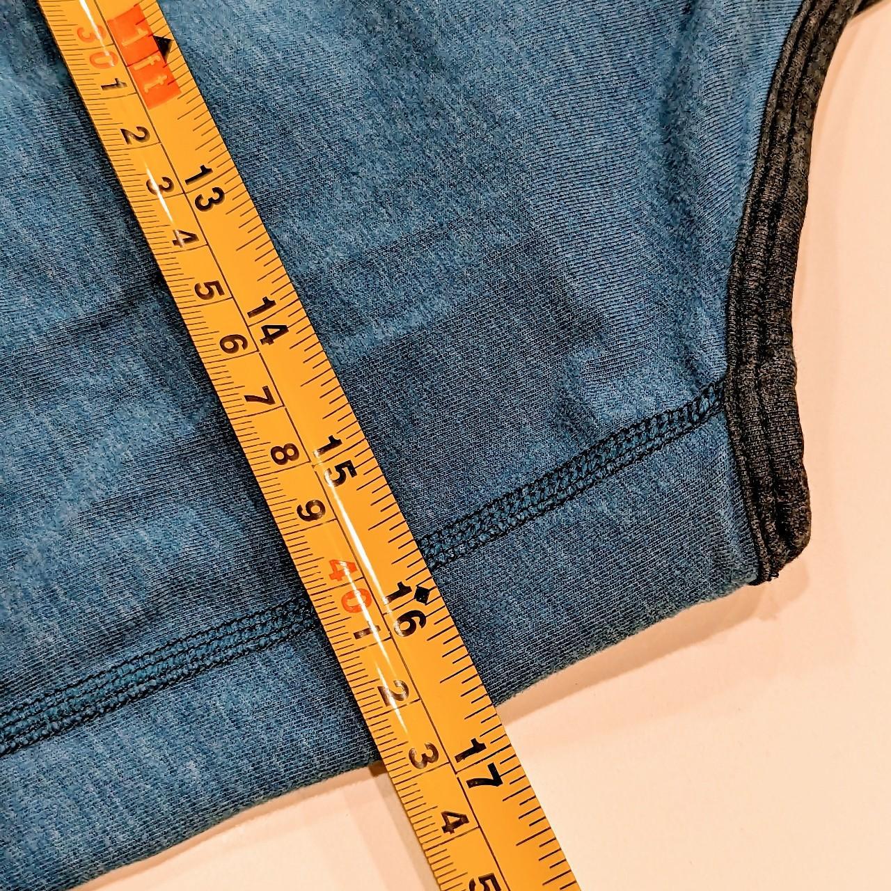 Blue Lululemon Tank top Cut Tag Size... - Depop