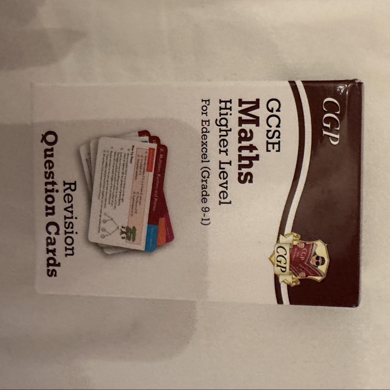 GCSE higher maths edexcel revision cards never been... - Depop