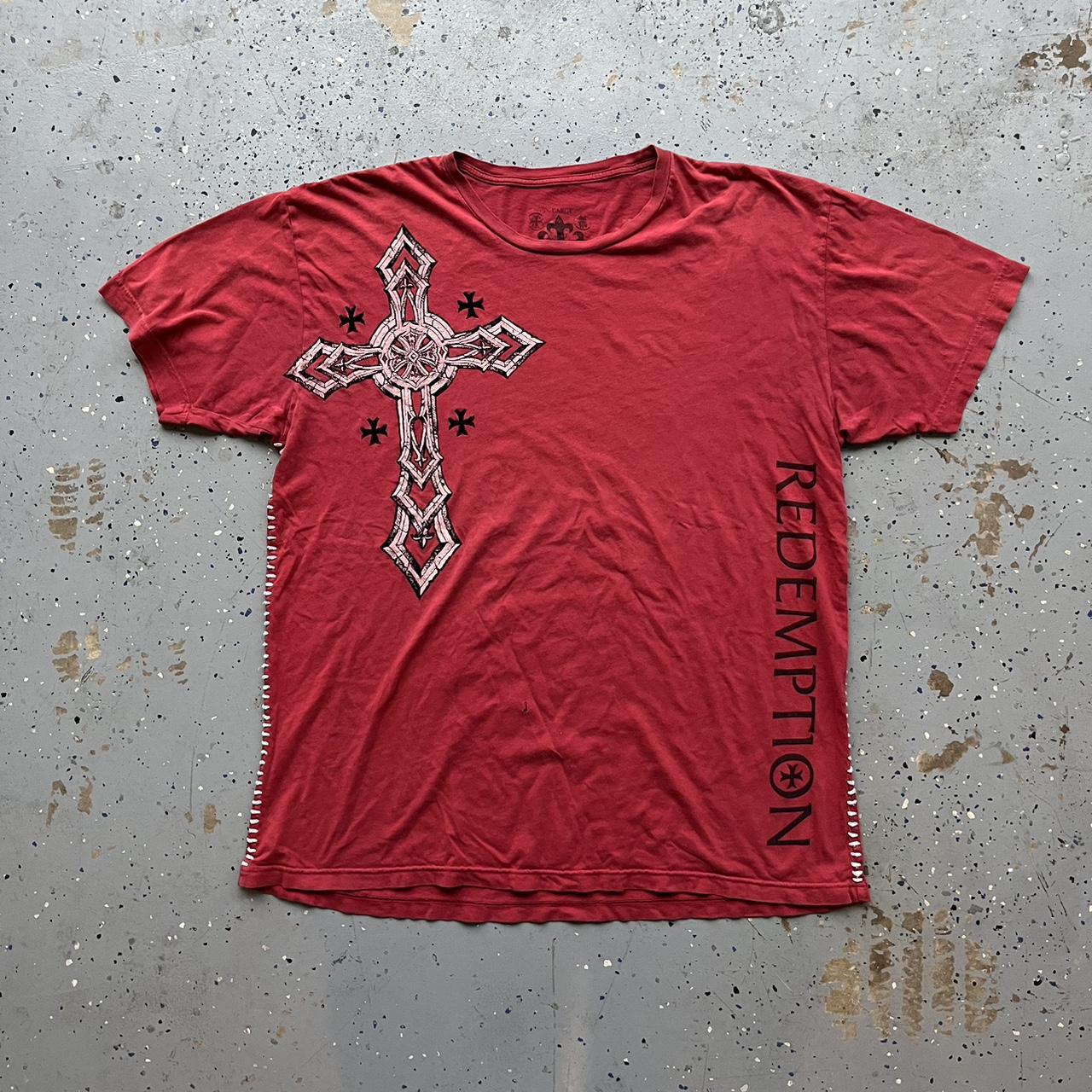 Affliction Men's T-shirt | Depop