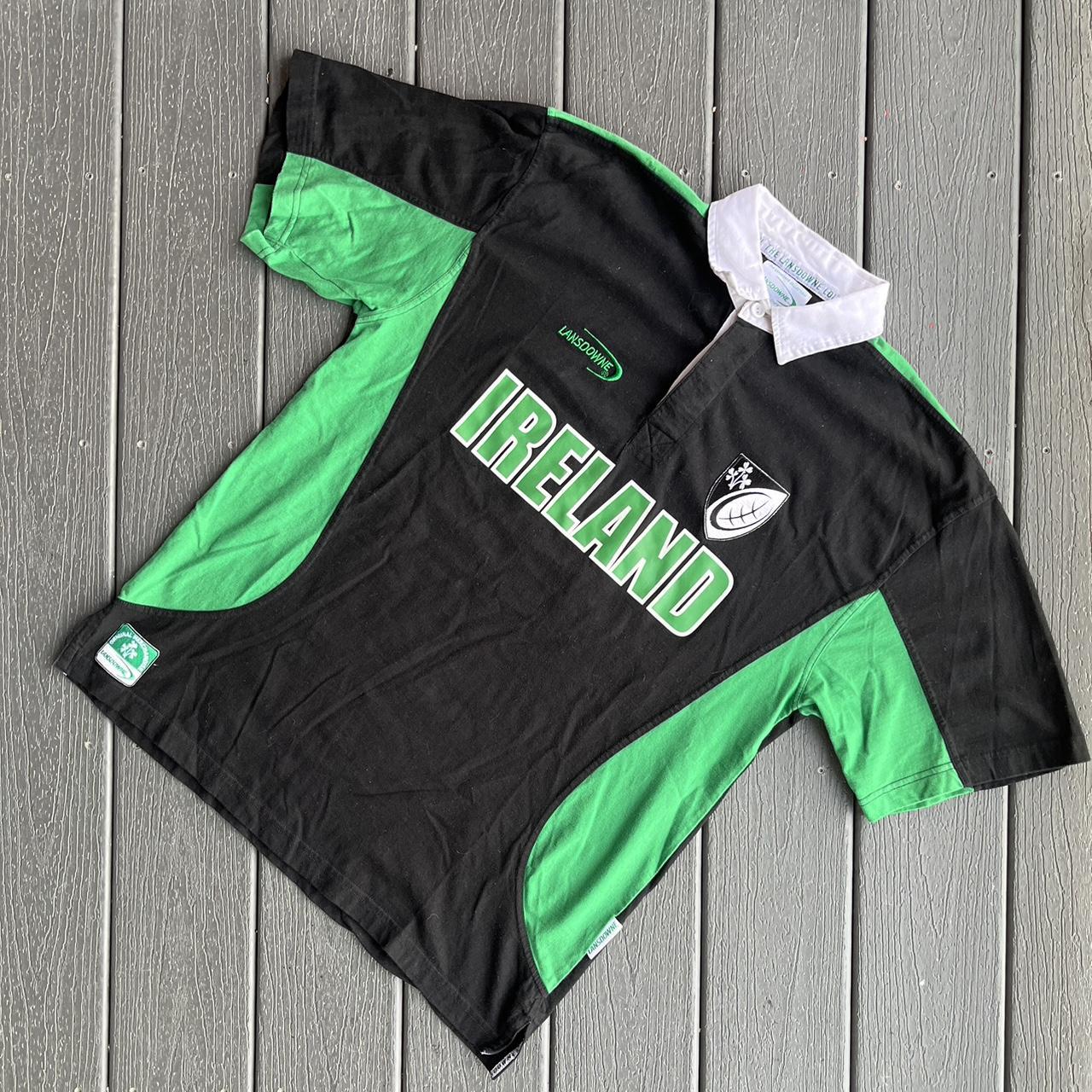 Lansdowne Collection Ireland Rugby Polo Shirt Mens... - Depop