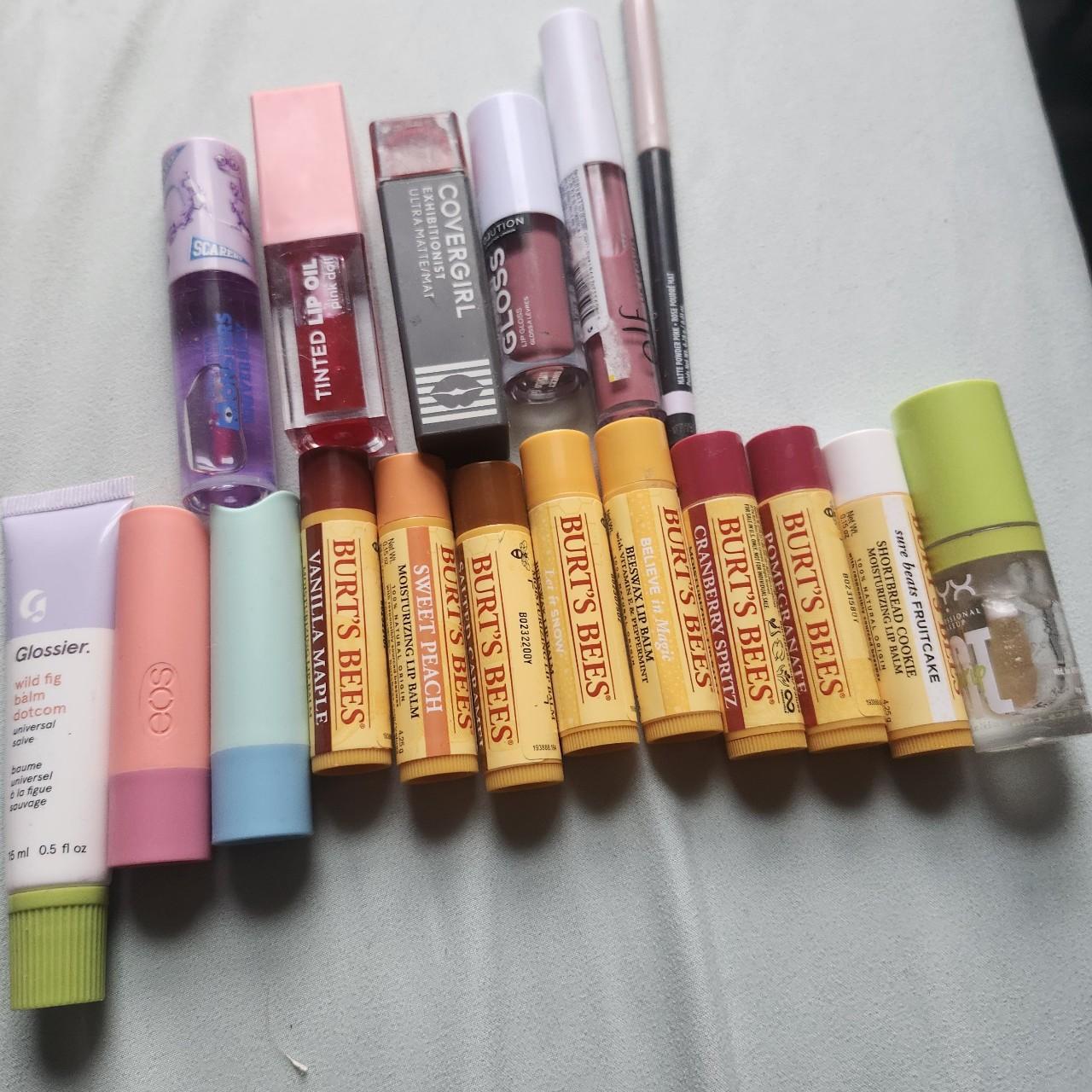 Lip balm bundle - 15 lip balms in various scents... | Depop