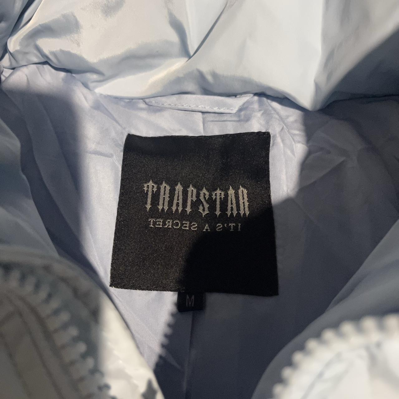 Trapstar irongate puffer jacket baby blue size... - Depop