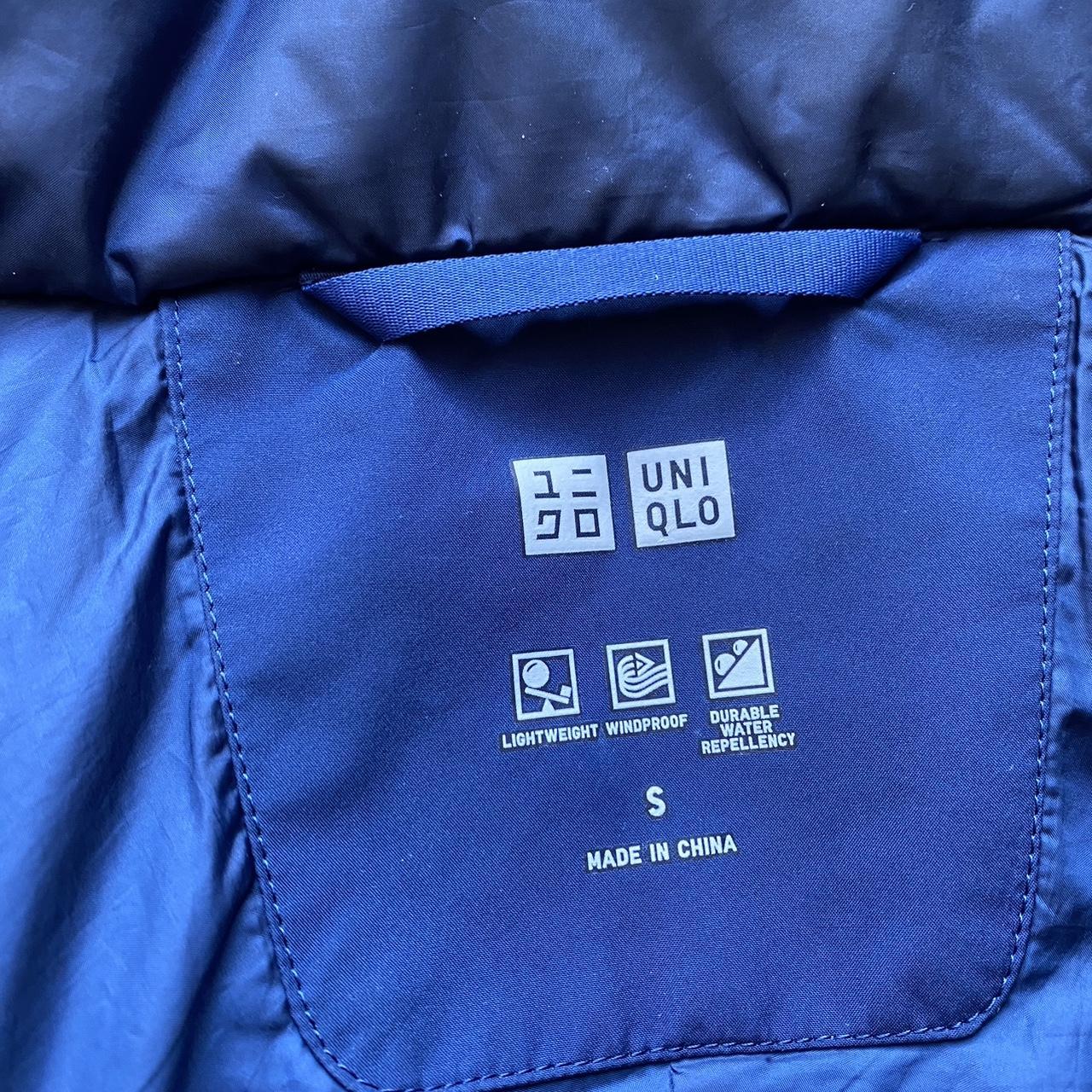 UNIQLO Men's Blue Jacket | Depop