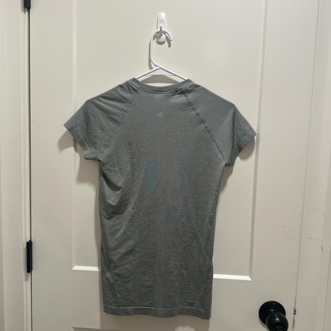 grey lululemon swiftly tech • size 6 worn a few... | Depop