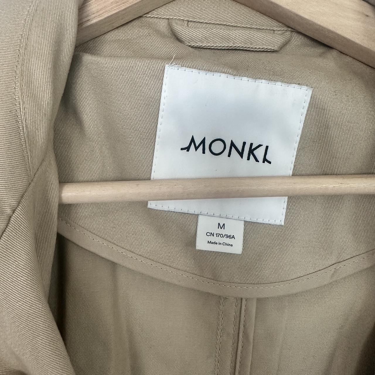 Monki Medium trench coat. Only worn twice,... - Depop
