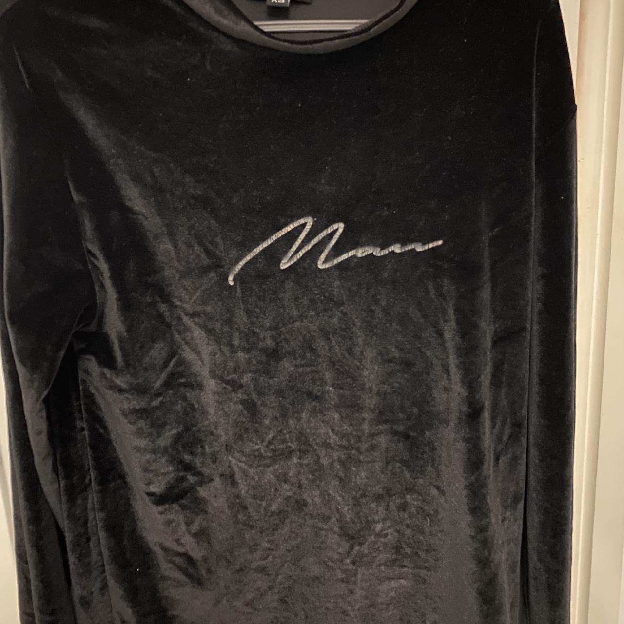 Long sleeve boo boo man velour top - Depop