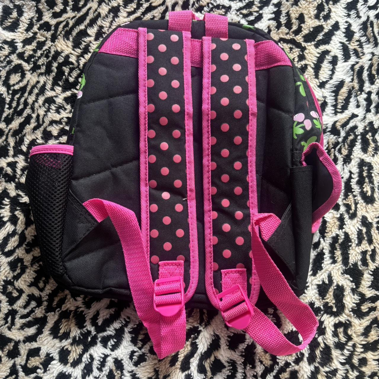 Hello Kitty black and pink mini backpack #kidcore... | Depop