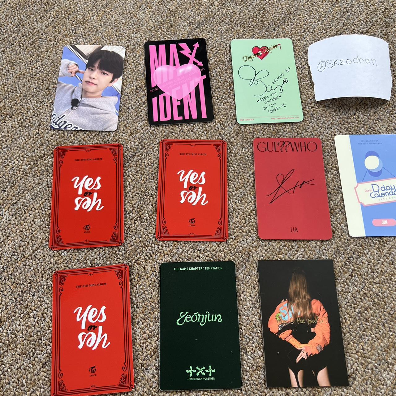 Misc. K-pop Cards for sale and trade!! have: pcs... - Depop