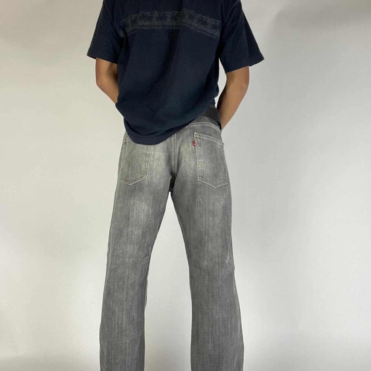 Vintage baggy faded wash Levi’s •Levi’s •model is... - Depop