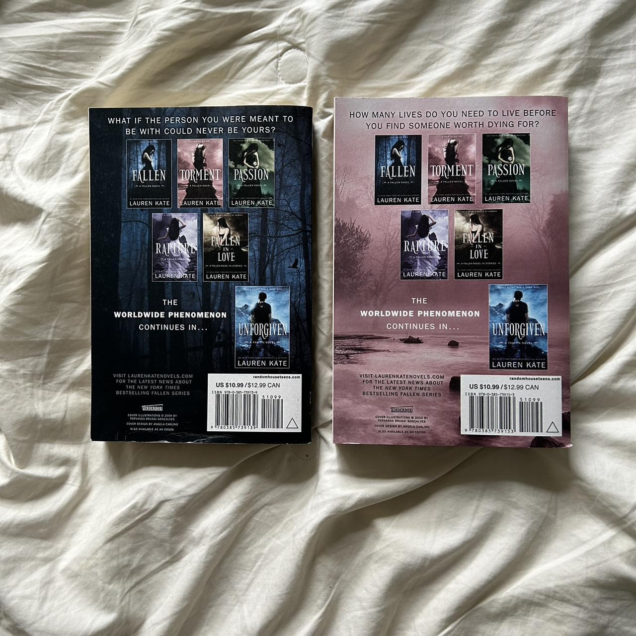 fallen series, first two books: fallen and torment,... - Depop