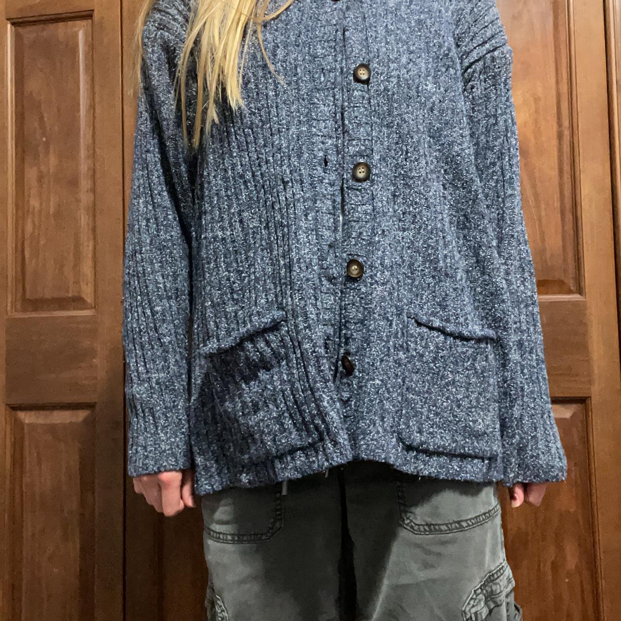 vintage grandma style cardigan Perfect oversized... - Depop