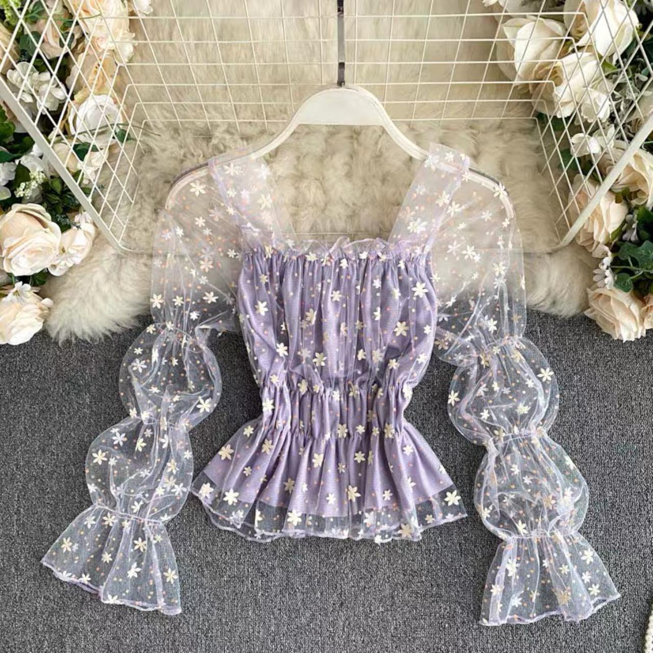 Color: Yellow, purple, pink (DM me the color you... - Depop