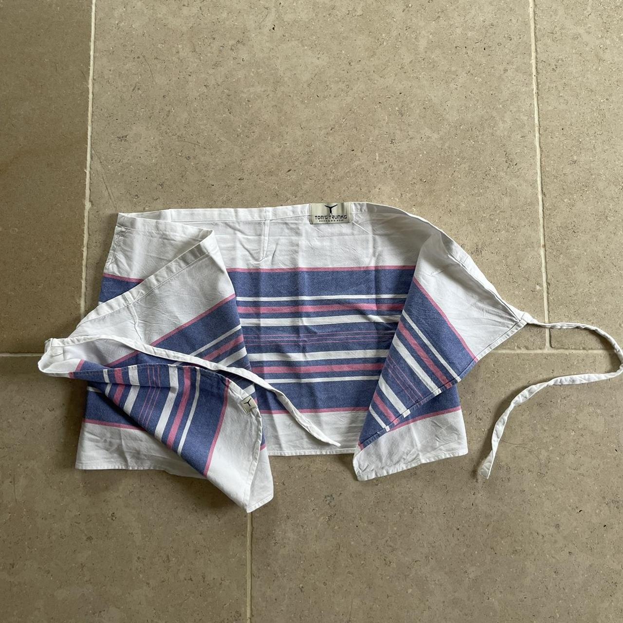 Tom’s Trunks sundowner sarong one size blue pink and... - Depop