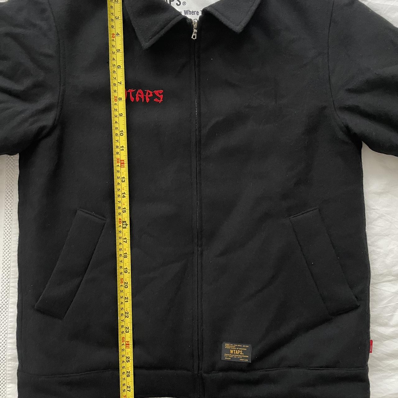 WTAPS Men’s Wool jacket This black WTAPS 'Tour'... | Depop