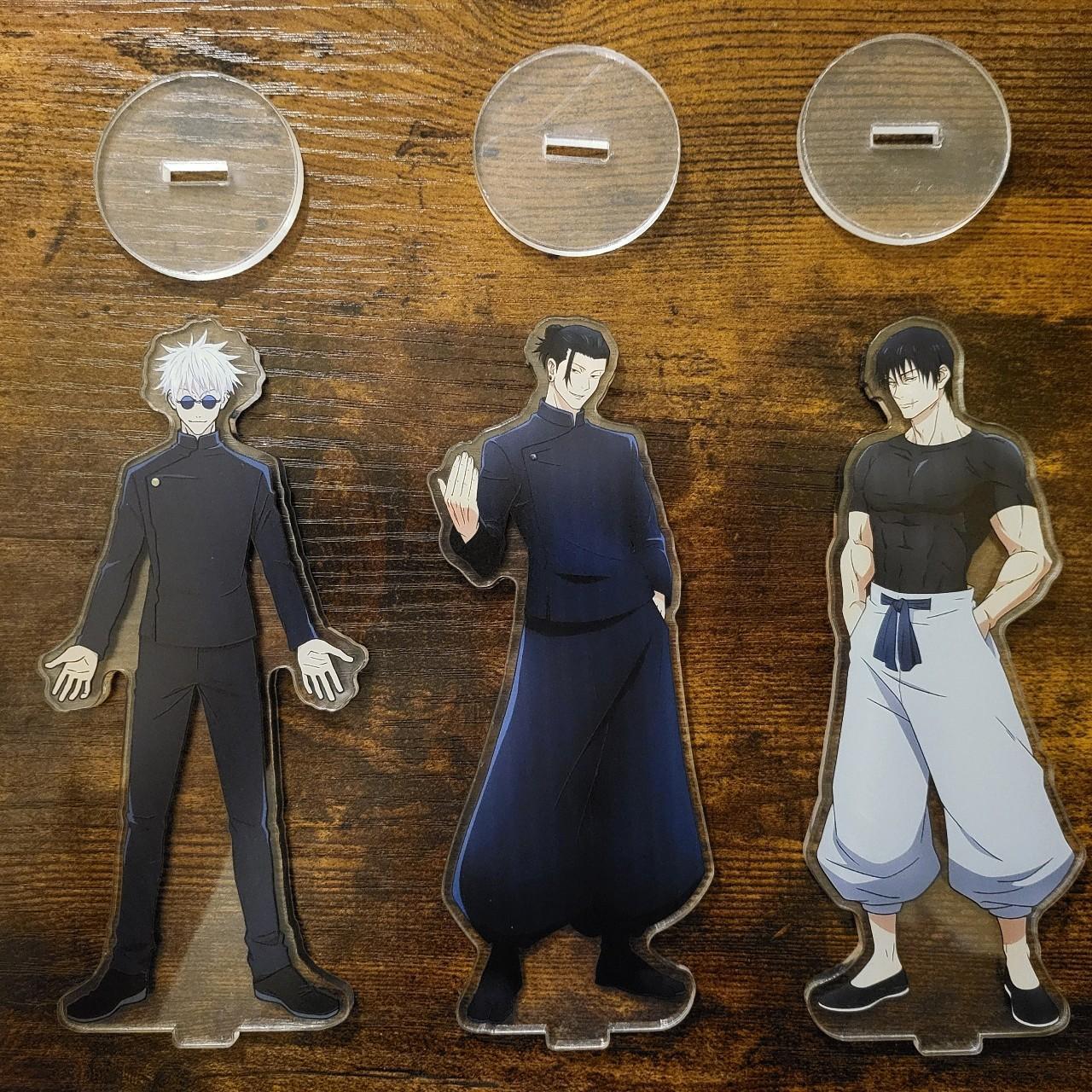 Jujutsu Kaisen Bundle of 3 Acrylic Stands Toji... - Depop