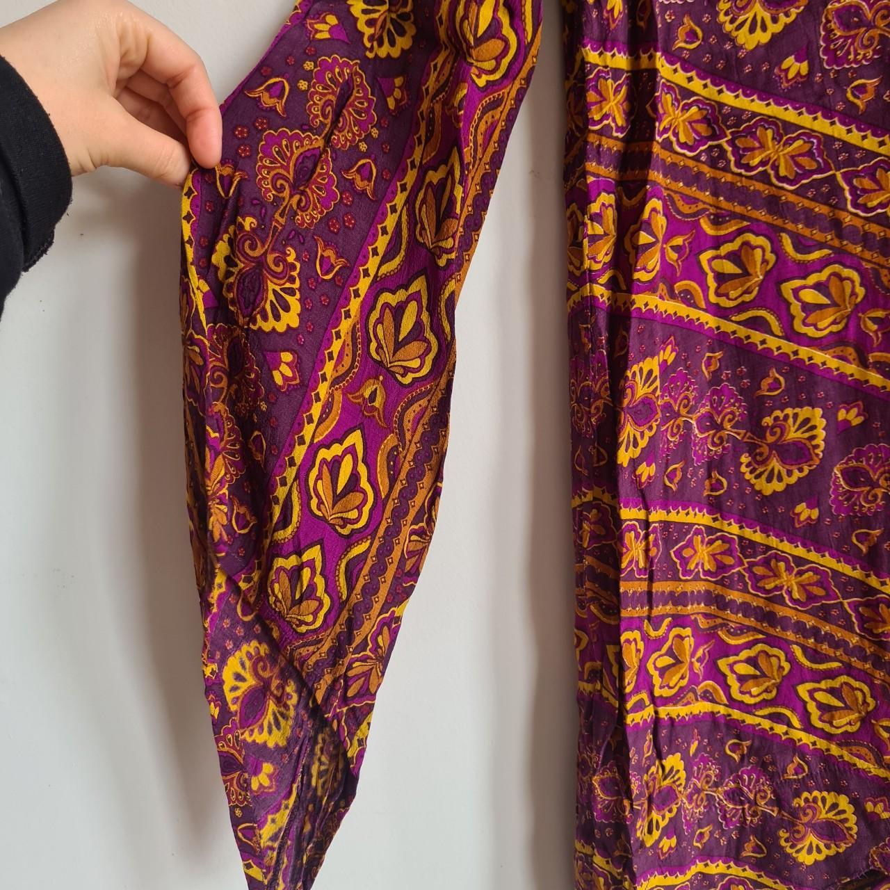 Nine Lives Bazaar flute sleeve mini dress/ tunic.... - Depop