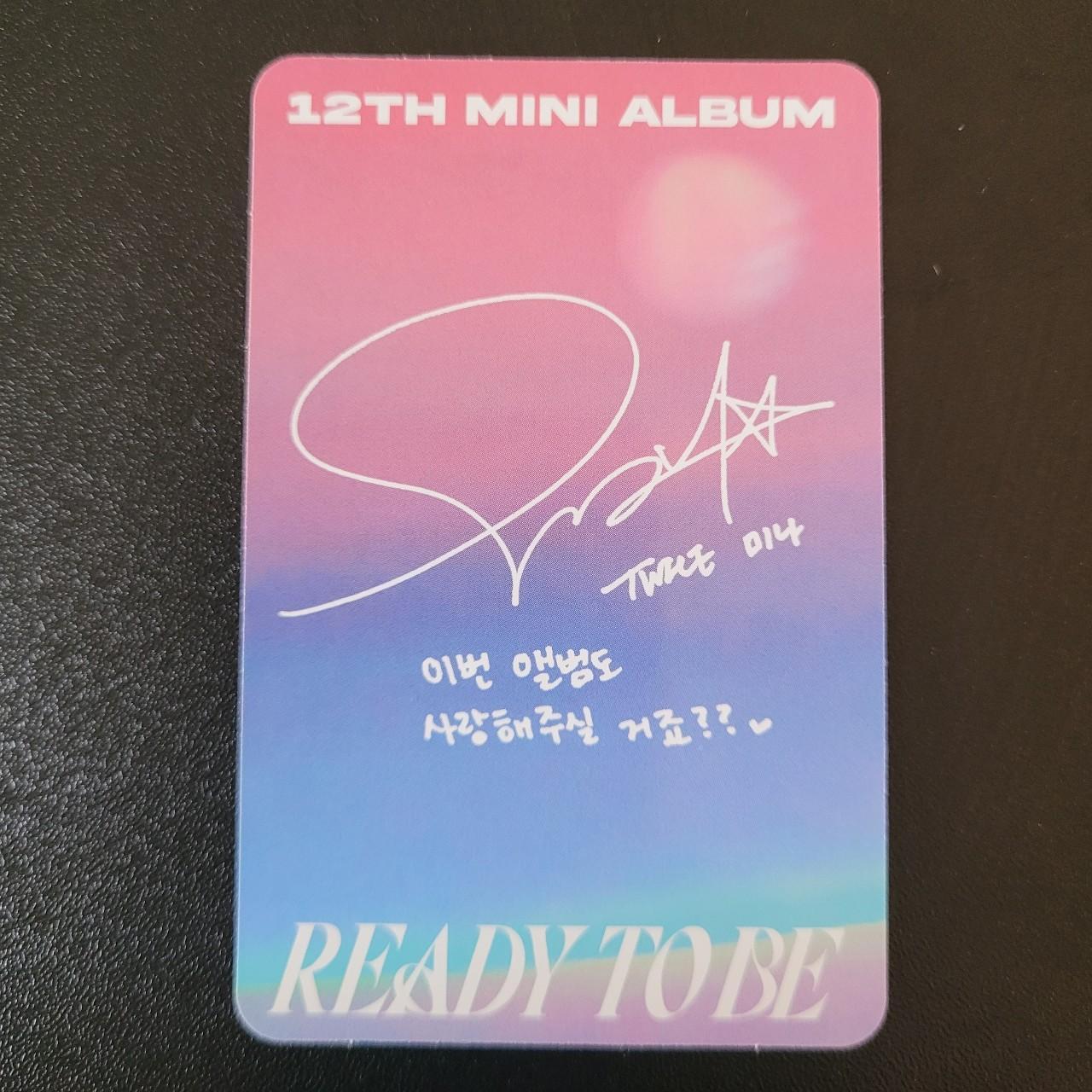 Mina Twice 12th Mini Album "Ready To Be" Digipack... - Depop