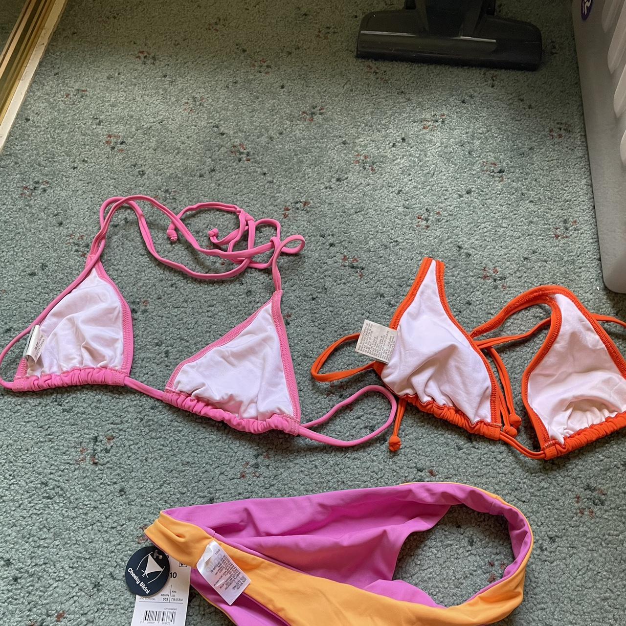Bikinis, bottoms reversible. - Depop