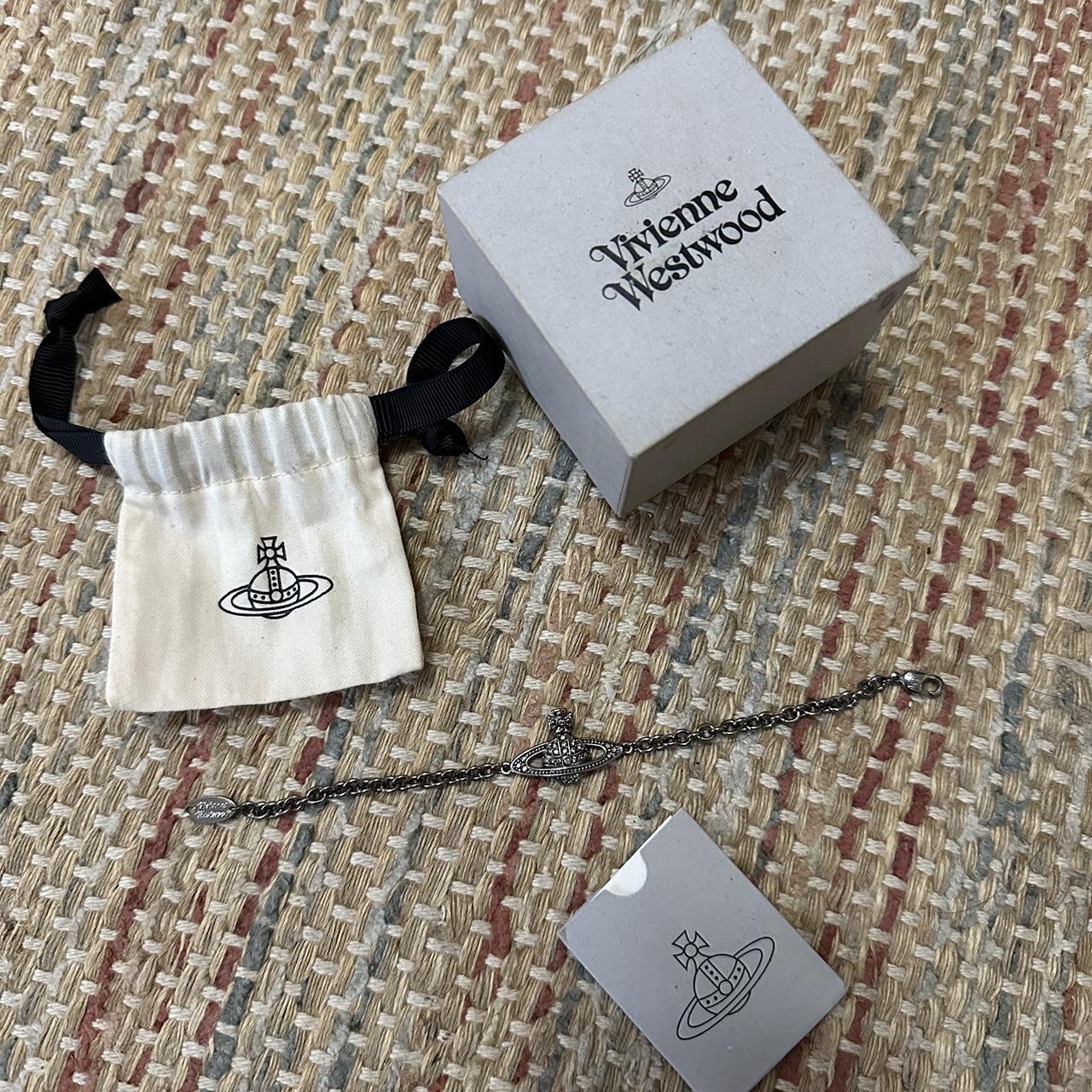 VIVIENNE WESTWOOD ORB motif bracelet OS new... - Depop