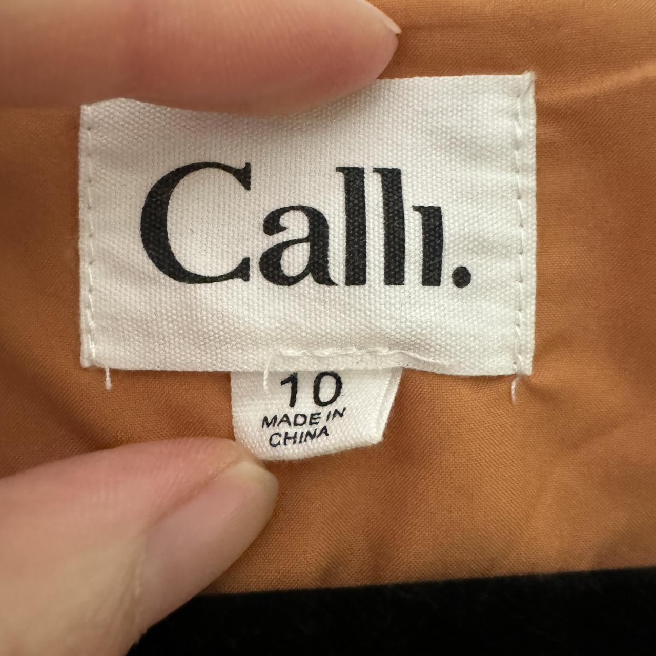 Calli wrap top Orange brown Wrap crop top Size 10 - Depop