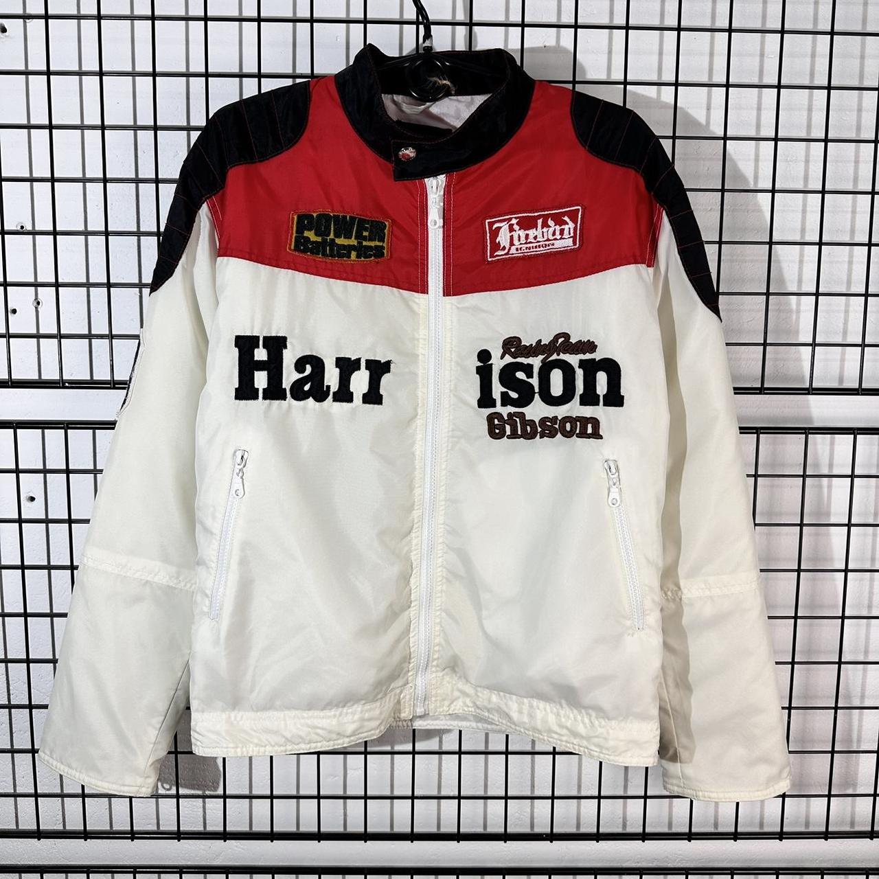 Harrison Daredevil racing jacket nascar... - Depop