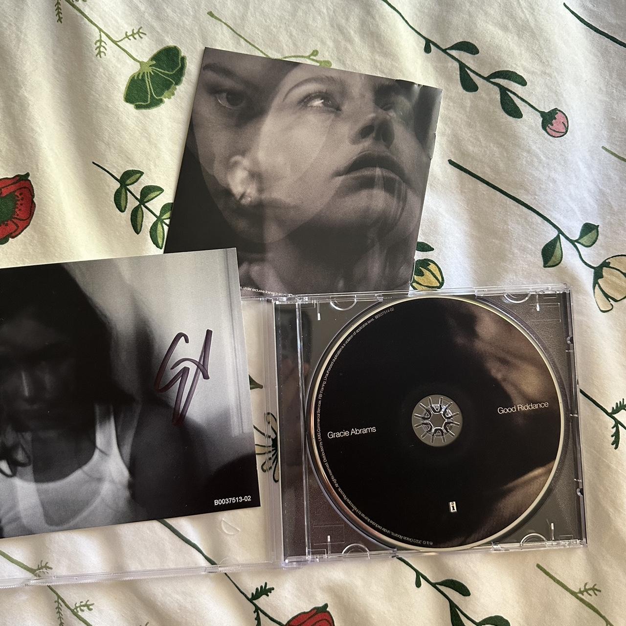 SIGNED GRACIE ABRAMS good riddance cd (sold out on... - Depop