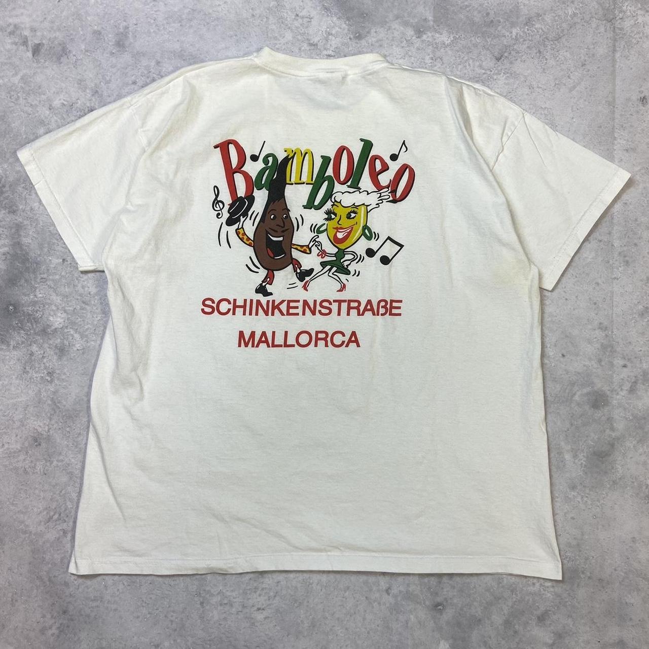 Vintage 90s Cartoon Tourist Graphic T-Shirt... - Depop