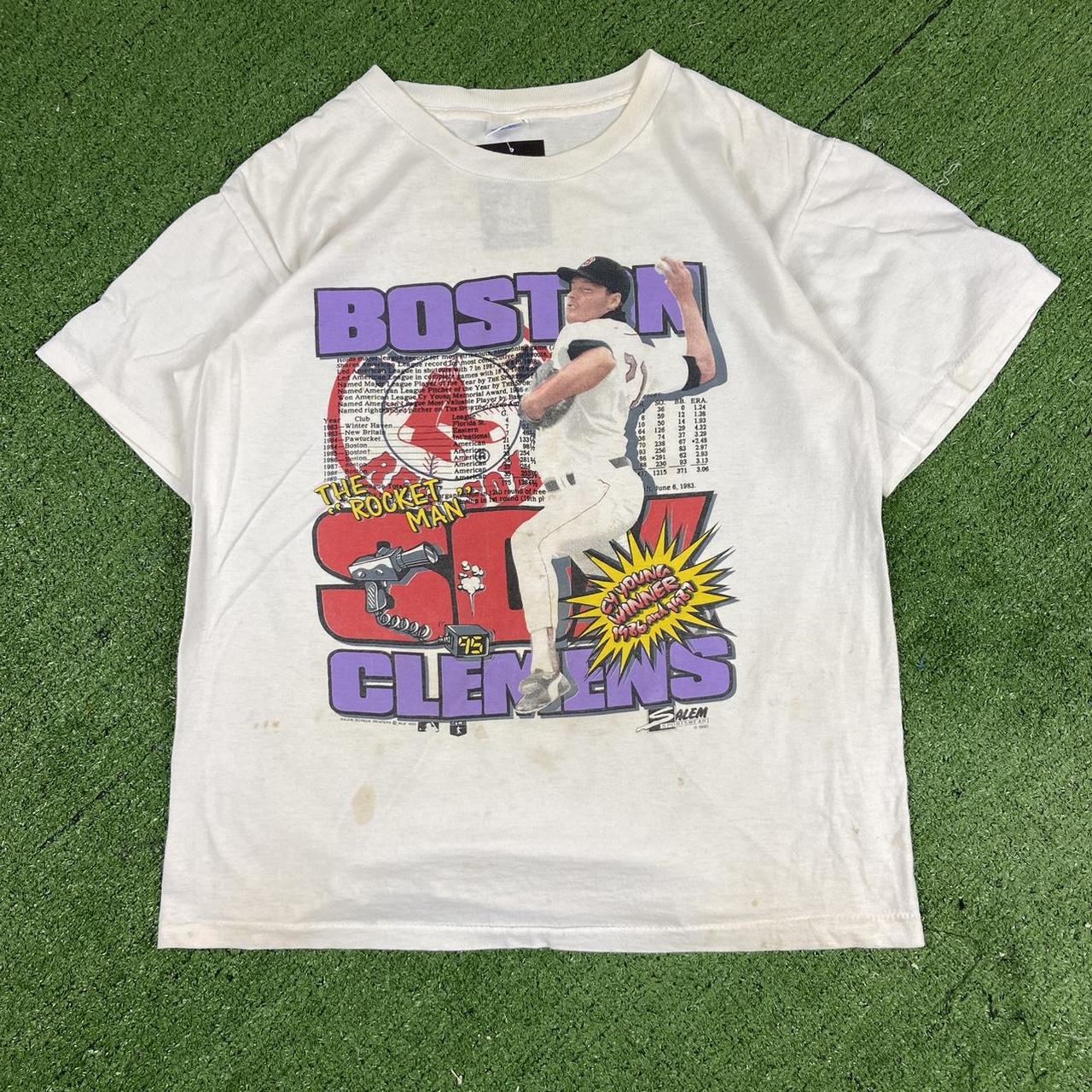Vintage 90s American Baseball MLB Sports Graphic... - Depop