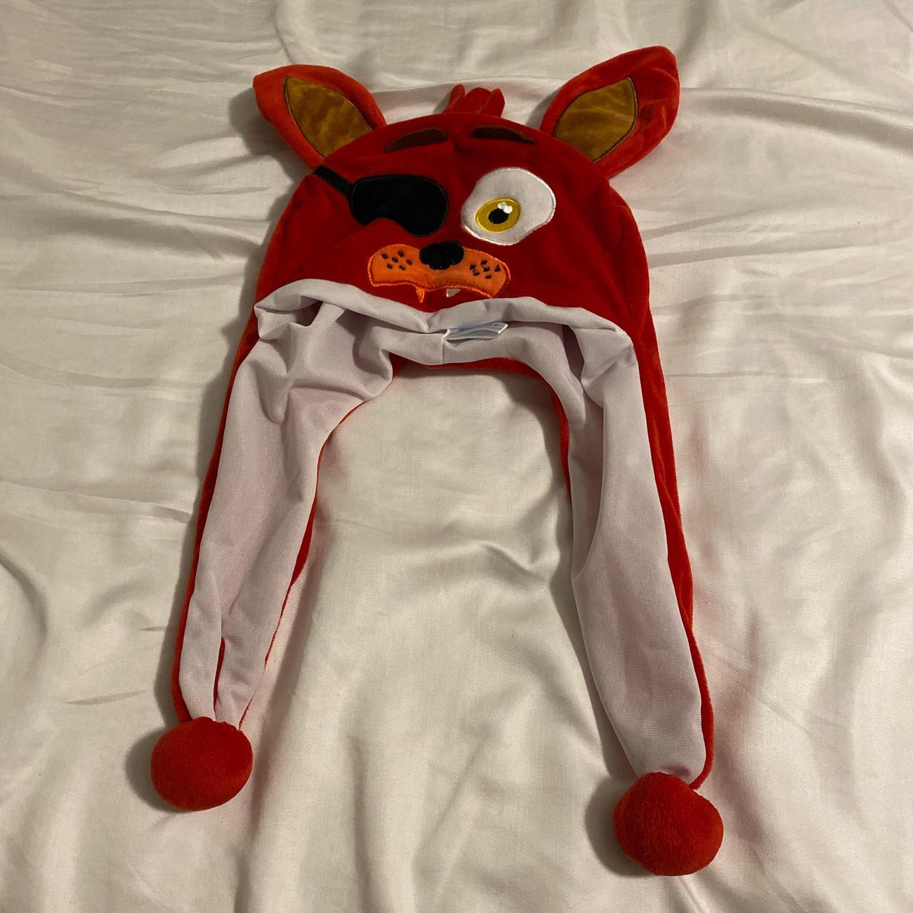 fnaf foxy hat, worn twice - Depop