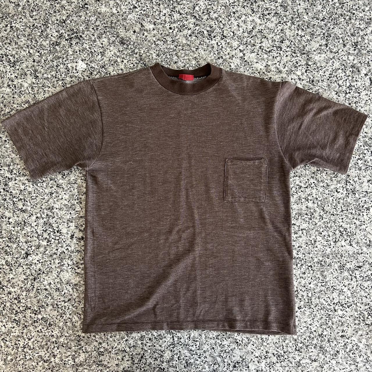 Vintage Brown T-Shirt 70s Kings Road Sears Size... - Depop
