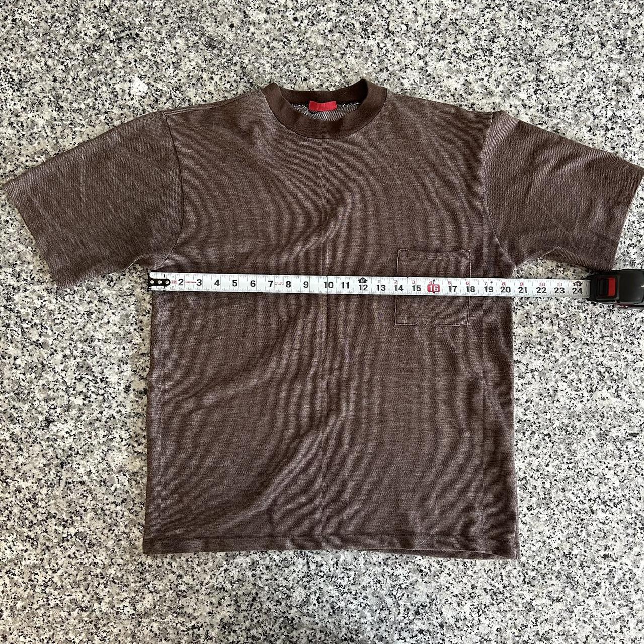 Vintage Brown T-Shirt 70s Kings Road Sears Size... - Depop