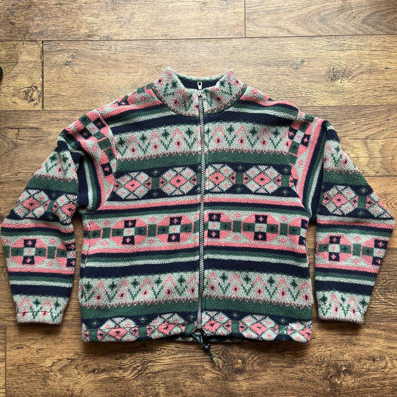 Cool Fleece Great colours Really cozy Drawstring... - Depop