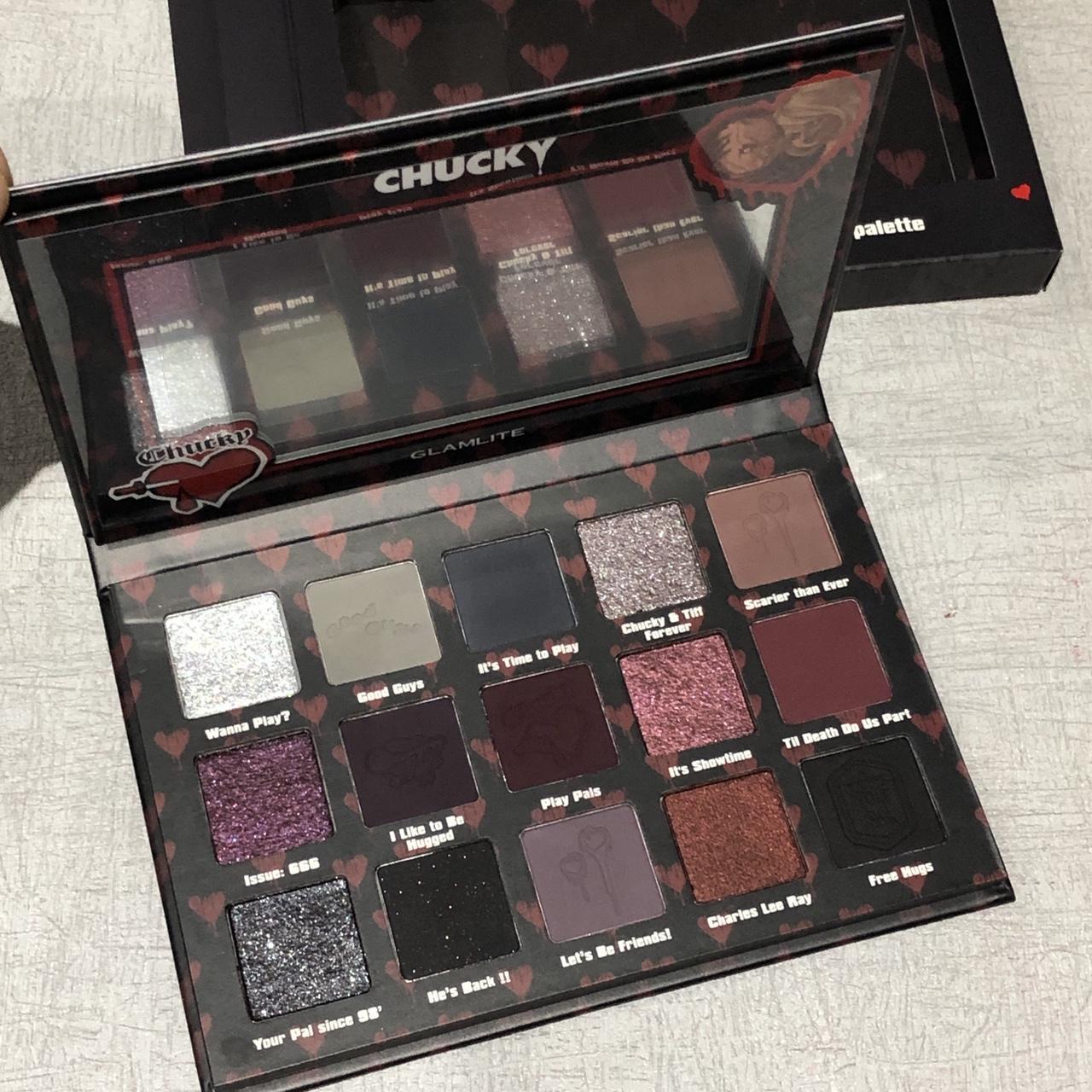 Glamlite Chucky eyeshadow palette - Depop