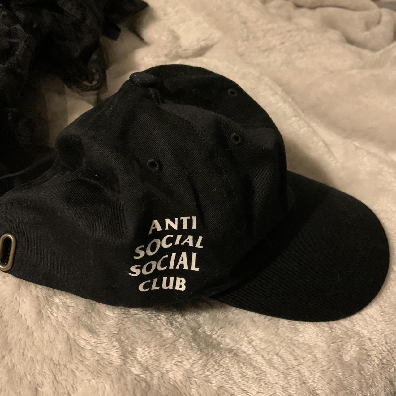Anti social social club hat cap Never worn Still... - Depop
