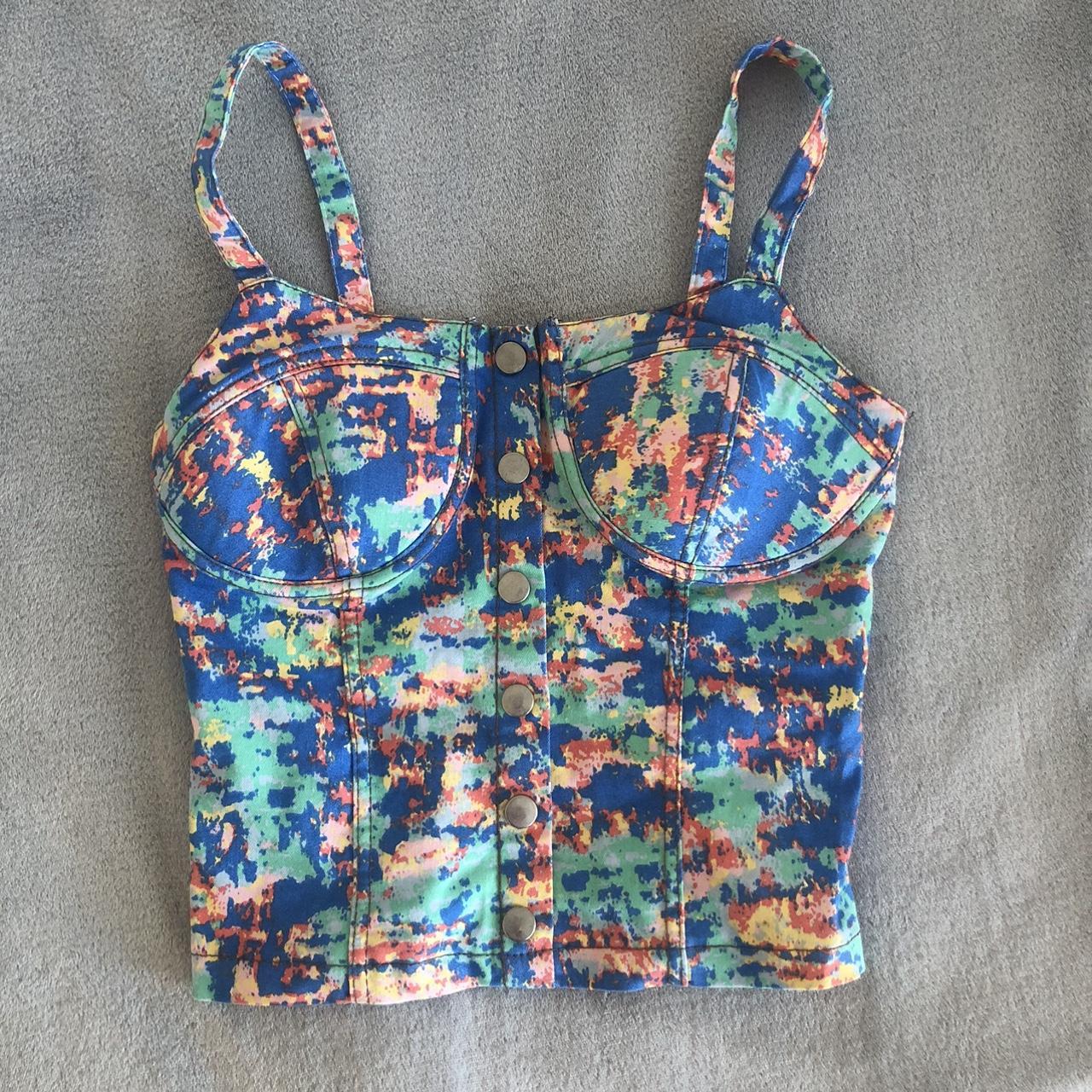 super cool corset style top from RYB! love this... - Depop