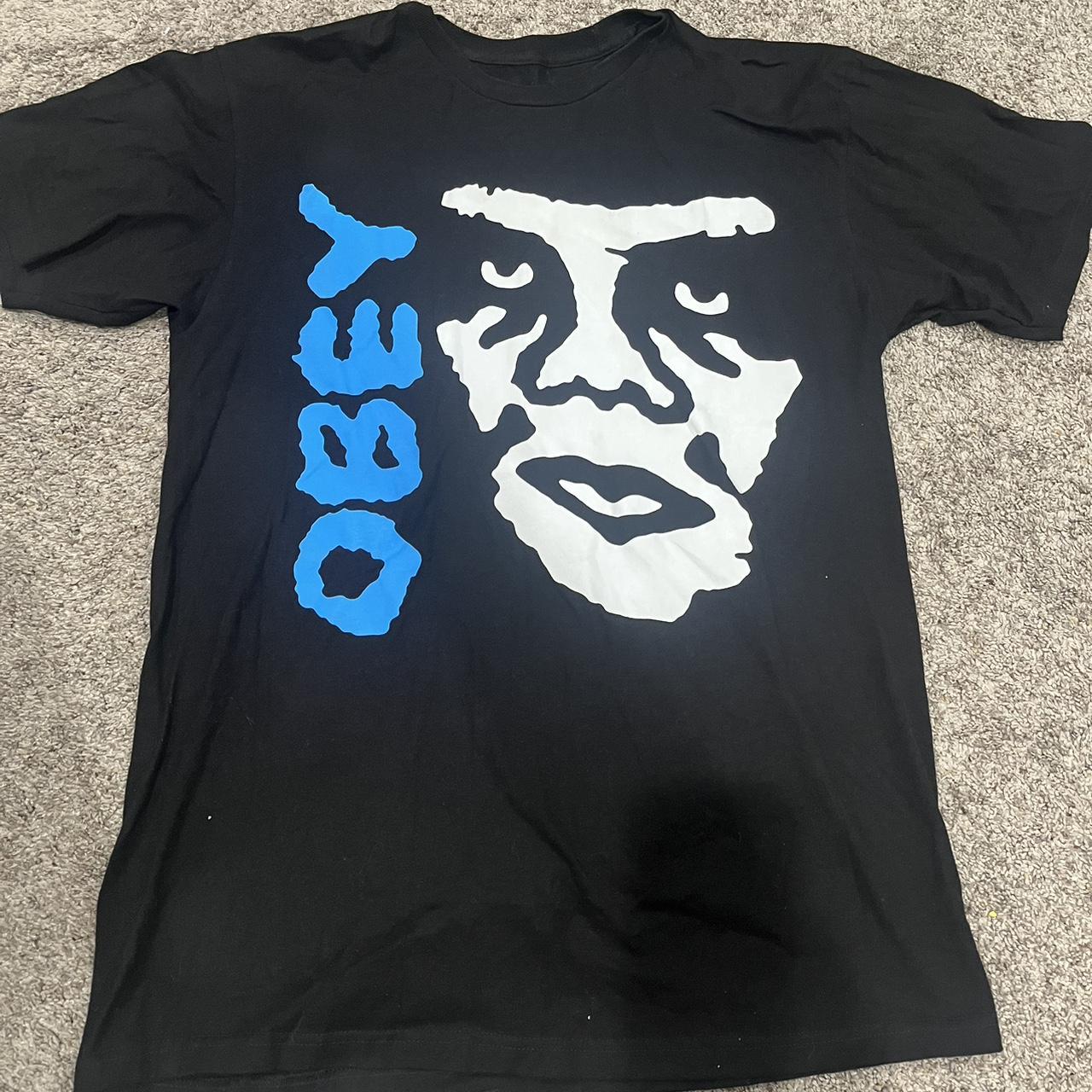 Cool obey tee. Doesn't fit me anymore. Worn a couple... - Depop
