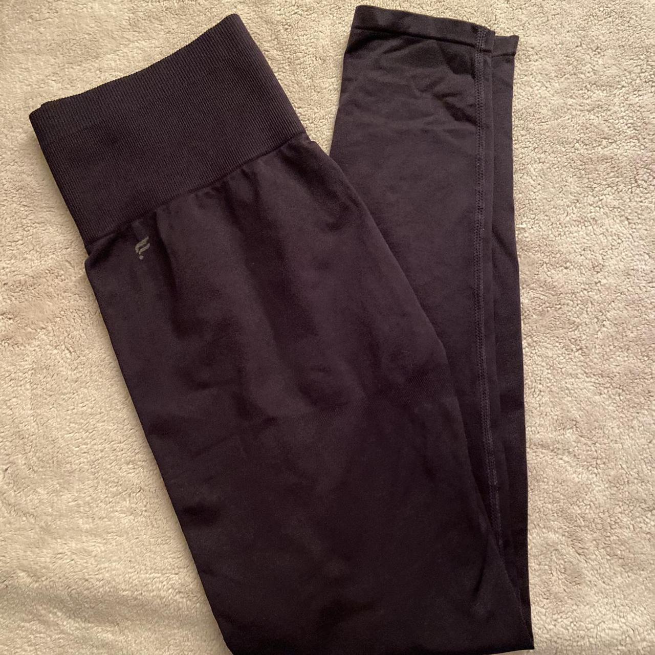 Fabletics Women's Black Leggings | Depop
