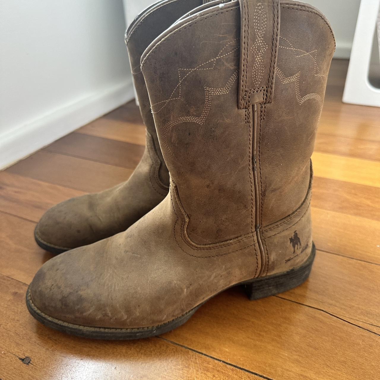 Thomas cook Cowgirl boots Size 8C Worn once - Depop