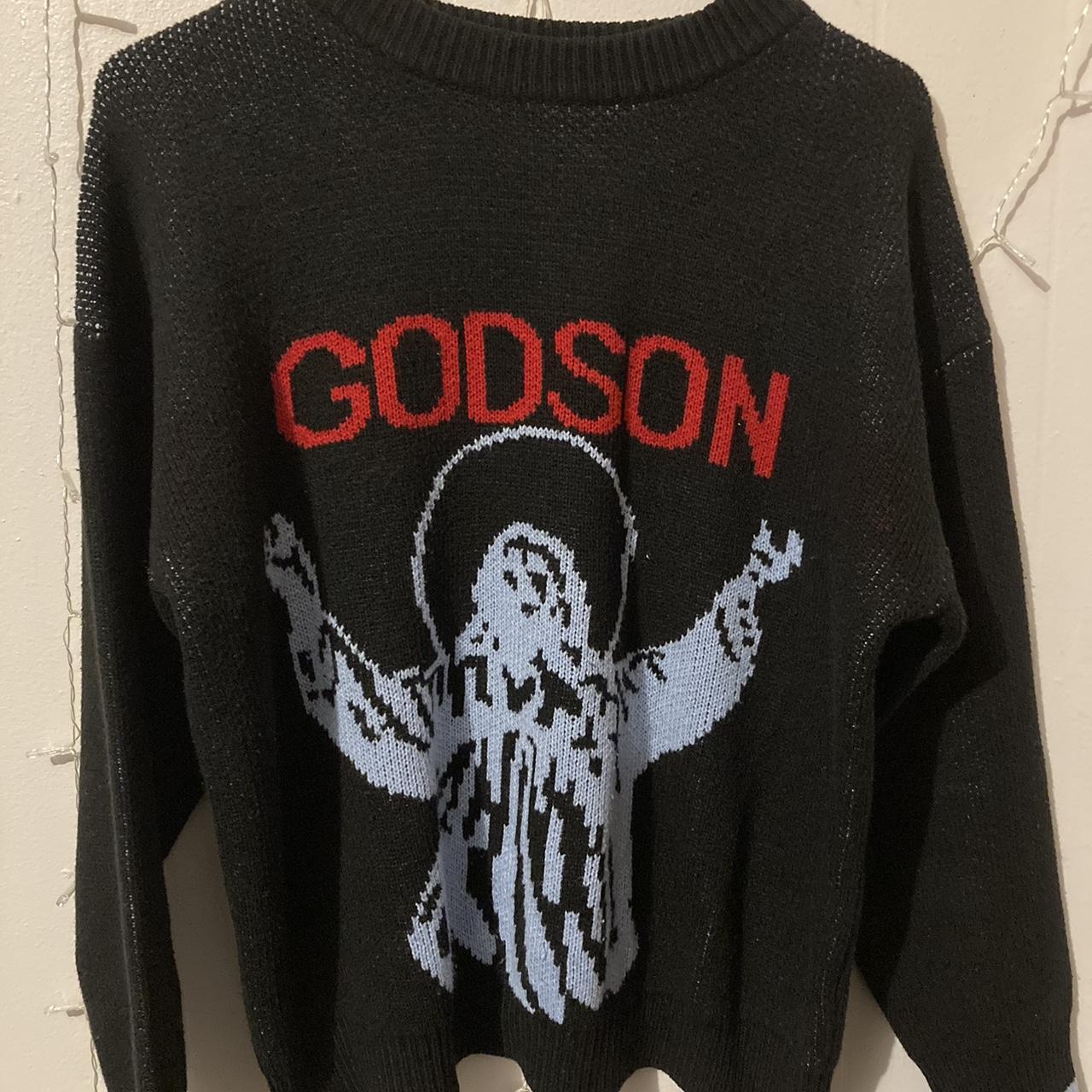 Godson knit sweater Cash app payment only atp dm... - Depop