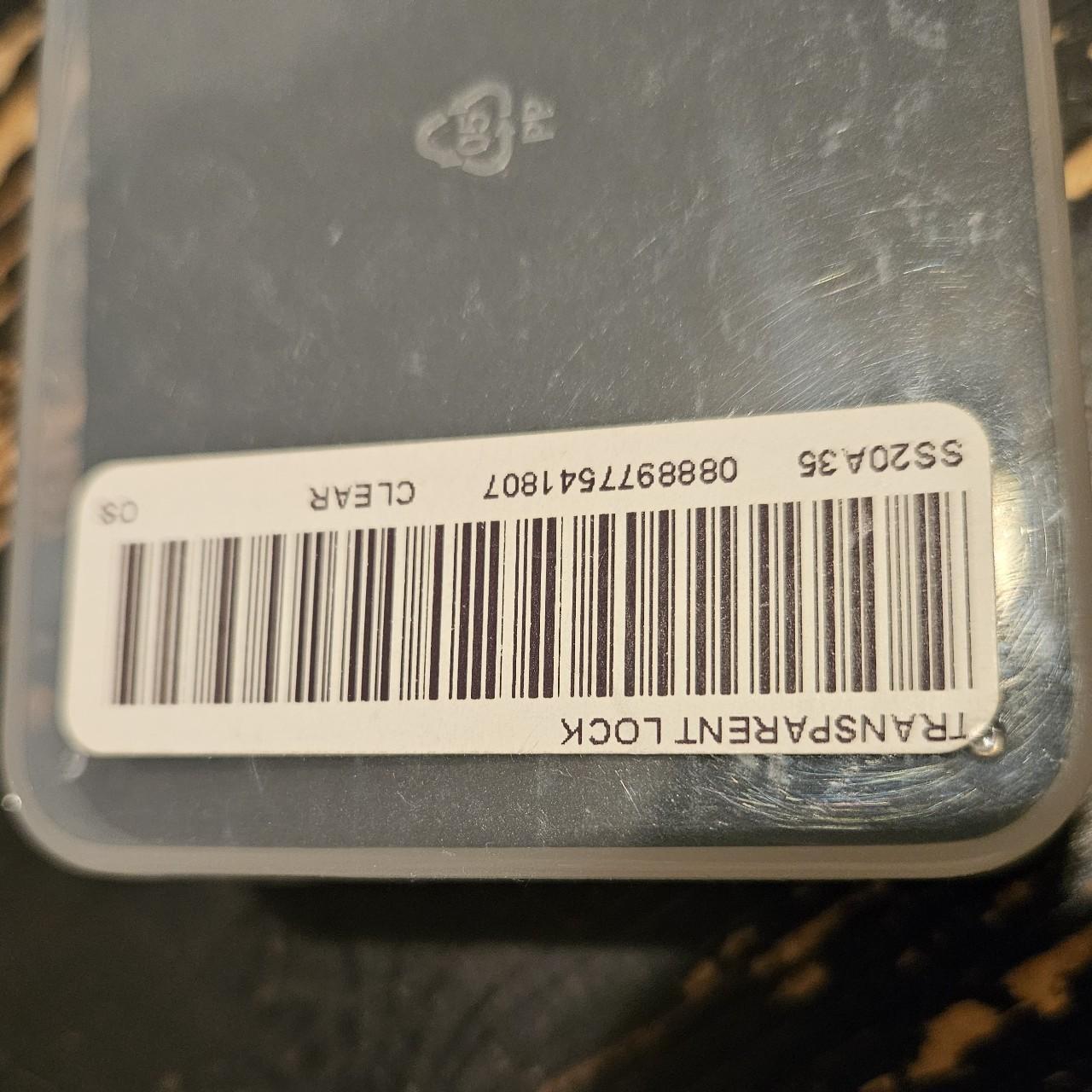 Supreme Transparent Lock with key and case from SS20... - Depop